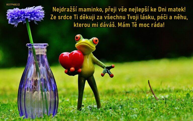 Přání ke Dni matek. Originální přáníčka. Den matek 2026