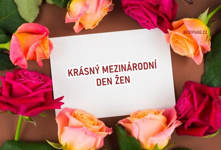 Přání k MDŽ mamince, manželce, partnerce, babičce. Stáhnout